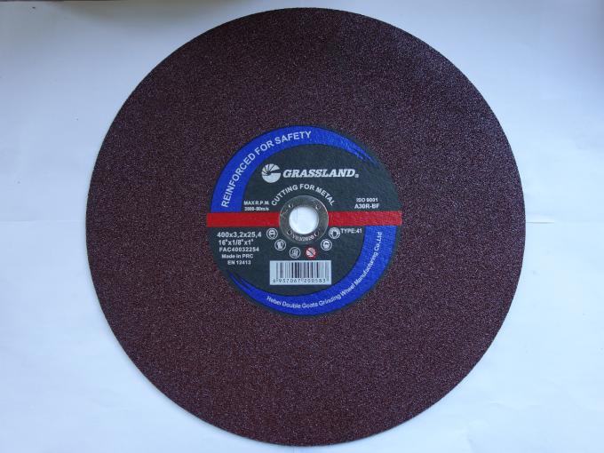 16 Inch 400mm Inox Resinoid Abrasive Cut Off Wheel