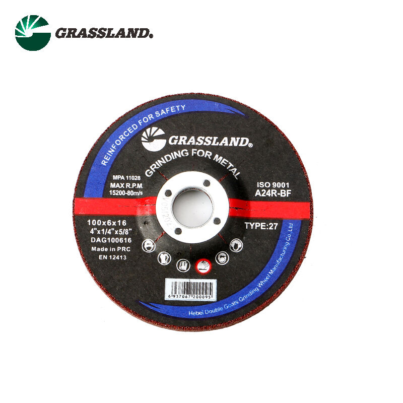GRASSLAND 4 "Metal Cutting Discs 100mm X 6mm X 16mm for Contaminant ...