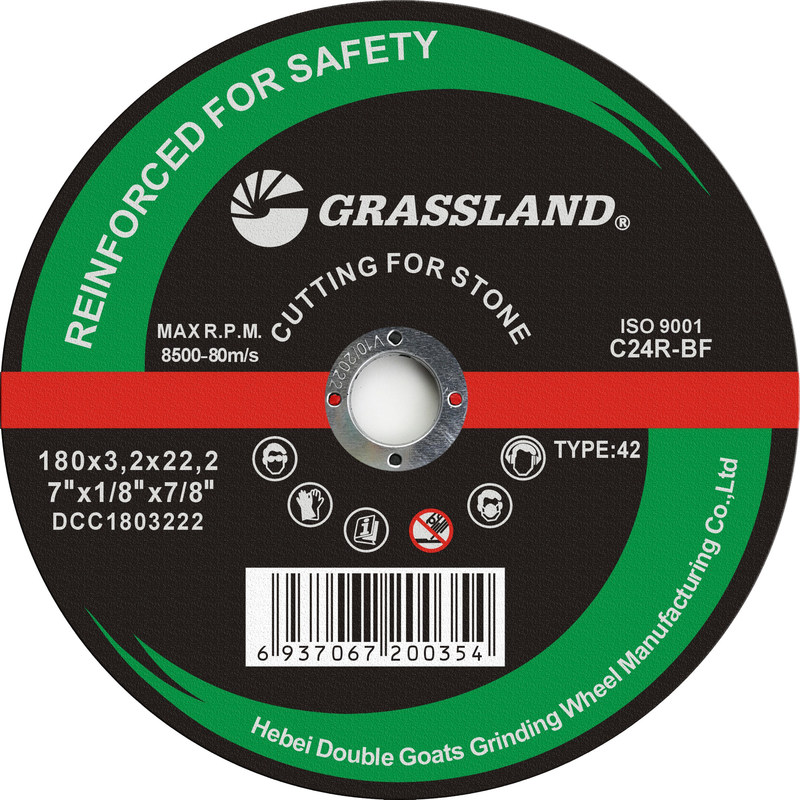 7" Metal Stainless Steel Depressed Center Inox Grinding Wheel Disc 180* ...