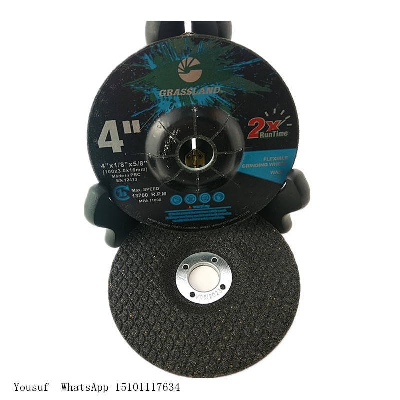 Grinder Grassland 4'' Mpa Certificate Inox Cutting Discs